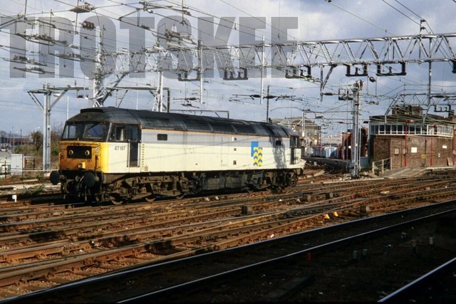 35MM SLIDE BR British Rail Diesel Loco Class 47 47197 1994 Stratford Original £4.97 - PicClick UK