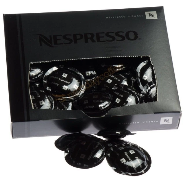 NESPRESSO PRO RISTRETTO Intenso Professional Espresso Coffee Capsules ...