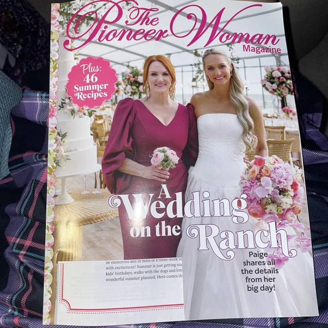 THE PIONEER WOMAN Magazine Summer 2025 A WEDDING ON THE RANCH 46 Summer Recipes £4.36 - PicClick UK