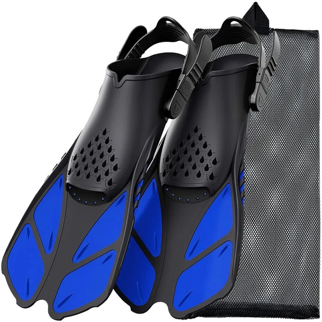 TWO BARE FEET Adults Fins Flippers - Scuba Diving Swimming Snorkelling ...