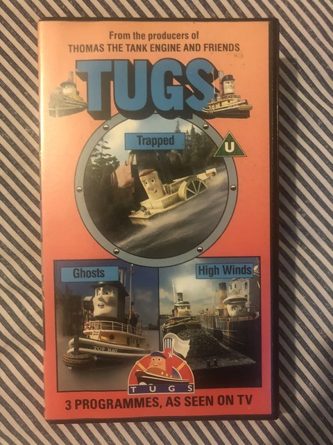 1989 TUGS VHS Video Tape - Trapped Ghosts High Winds - Retro Vintage ...