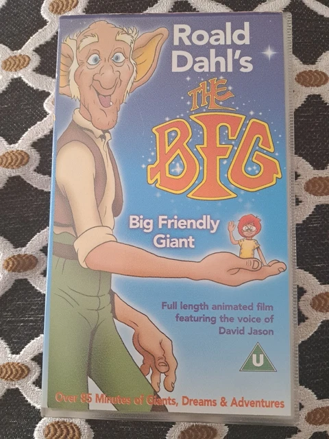 ROALD DAHL'S THE BFG Big Friendly Giant VHS Video Tape £0.99 - PicClick UK