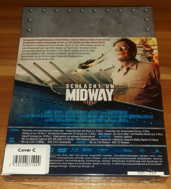 SCHLACHT UM MIDWAY (Limited 2-Disc Mediabook-Blu-ray+DVD-2022/Cover C ...