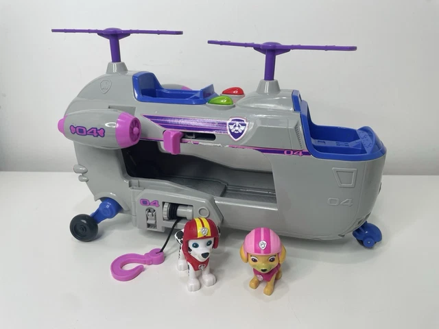 PAW PATROL SKYE Ultimate Rescue Helicopter With Rescue Hook Skye ...