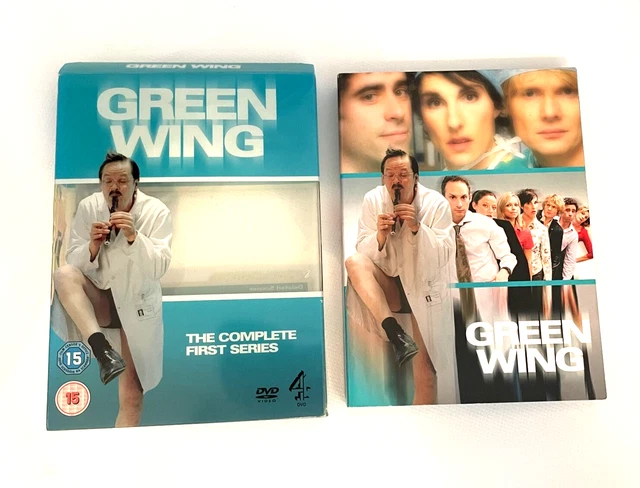 GREEN WING SERIES 1 DVD - 3 Disc Set in Fold Case & Sleeve - Special ...