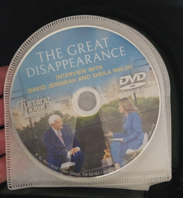 DR. DAVID JEREMIAH The Great Disappearance CD Set Bible Prophecy. Bonus ...