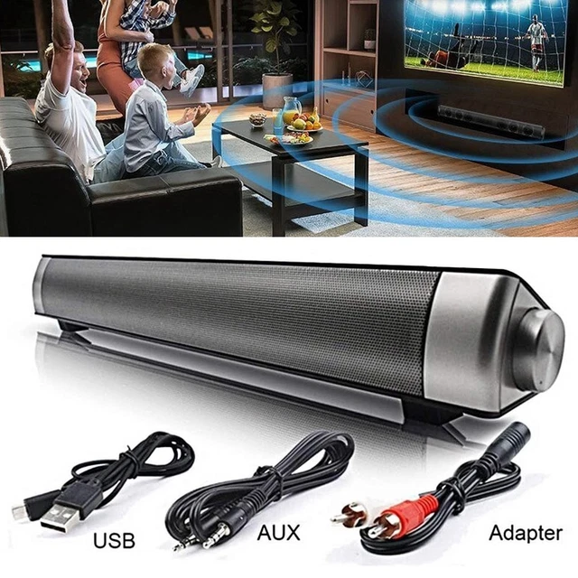 BLUETOOTH 3D SURROUND Sound Bar Wireless TV Home Theater Soundbar ...