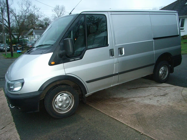 FORD TRANSIT 280 SWB Panel Van - Moondust Silver £2,500.00 - PicClick UK