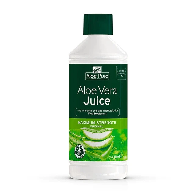 OPTIMA ALOE PURA Aloe Vera Juice Max Maximum Strength 1L 1 Litre £13.27 ...