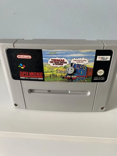 THOMAS THE TANK Engine & Friends Super Nintendo SNES Cartridge PAL £19. ...
