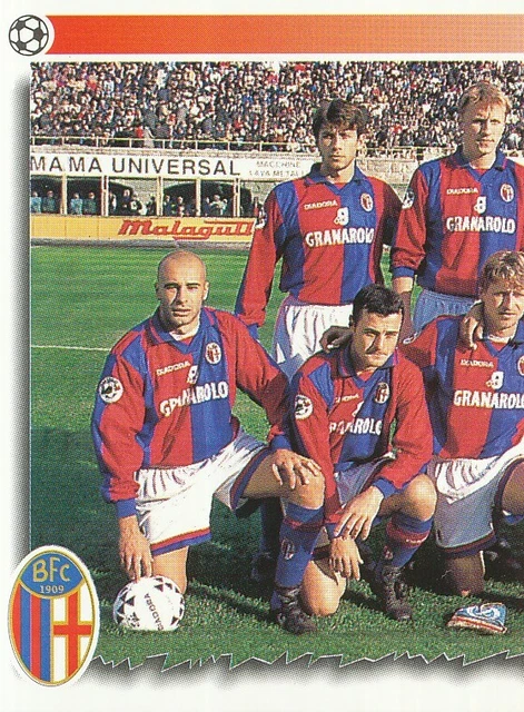 044 SQUADRA TEAM # Italia Bologna.fc Sticker Calciatori 1998 Panini EUR ...