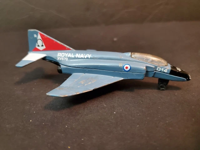 VINTAGE MATCHBOX 1975 SB15 Phantom F4E #490 Aircraft | Royal Navy HTF ...