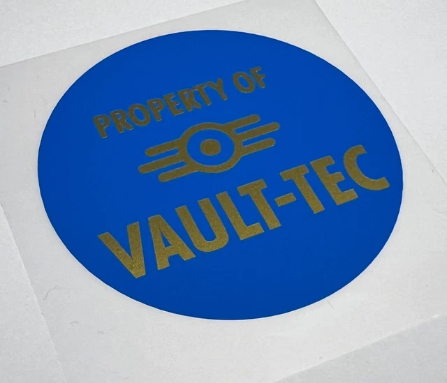 FALLOUT VAULT-TEC DECAL Vinyl Sticker Window Phone Laptop Car iPad TV ...