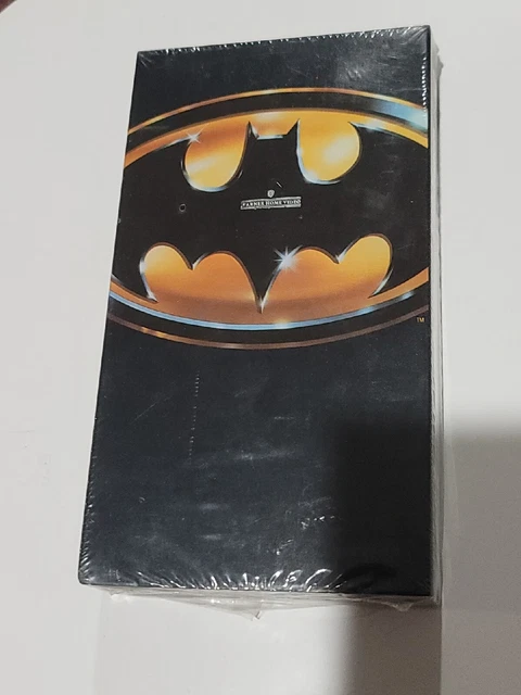 VINTAGE 1989 WB DC Comics Batman Movie VHS Tape 1st Print New Factory ...