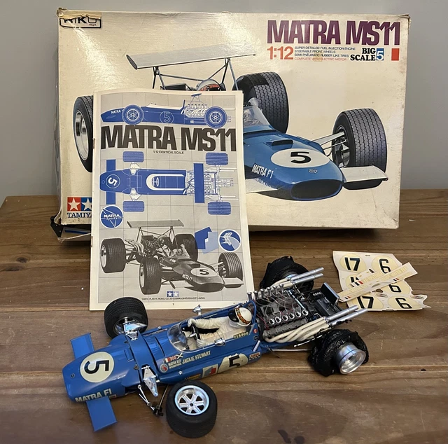 TAMIYA MATRA MS 11 1/12 Model Car Kit. £28.76 - PicClick UK