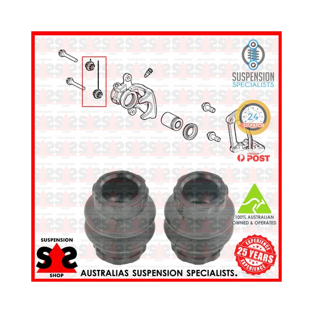 FRONT AXLE LEFT Or Right Bellow, Brake Caliper Guide Suit VW Transporter 2.0 EUR 24,96 - PicClick FR