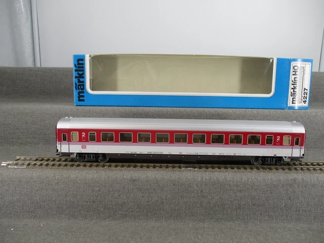 MÄRKLIN SPUR H0 4227 Personenwagen InterCity-Großraumwagen 2. Klasse der DB OVP EUR 29,90 ...