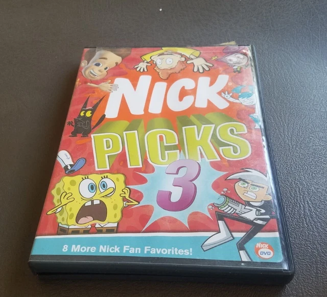 NICK PICKS 3 - 8 More Nickelodeon Fan Favorites DVD EUR 16,50 - PicClick FR