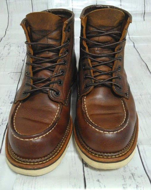 RED WING 1907 Irish Setter US:7.5D Leather Brown From Japan 0044788K ...