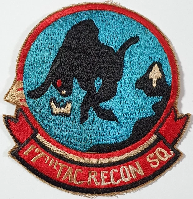 VIETNAM US AIR Force 17th Tactical Recon Squadron Embroidered Patch ...