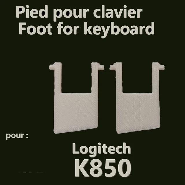 LOGITECH K850 KEYBOARD Spare Replacement Tilt Leg Stand Foot Feet pied ...