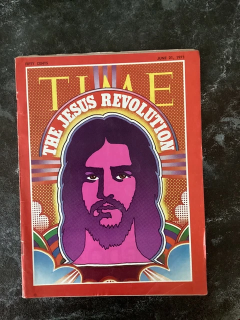 THE JESUS REVOLUTION Time Magazine 21 juin 1971 RARE couverture frisbee ...