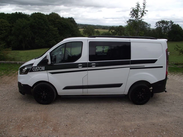 2019 19 FORD Transit Custom Sport Rs Look 2.0 Swb Low Roof Crewvan Crew ...