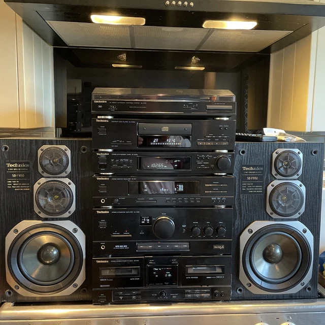 TECHNICS SU-X302 HIGH-END Hi-Fi System With Speakers,Remote, Bluetooth ...