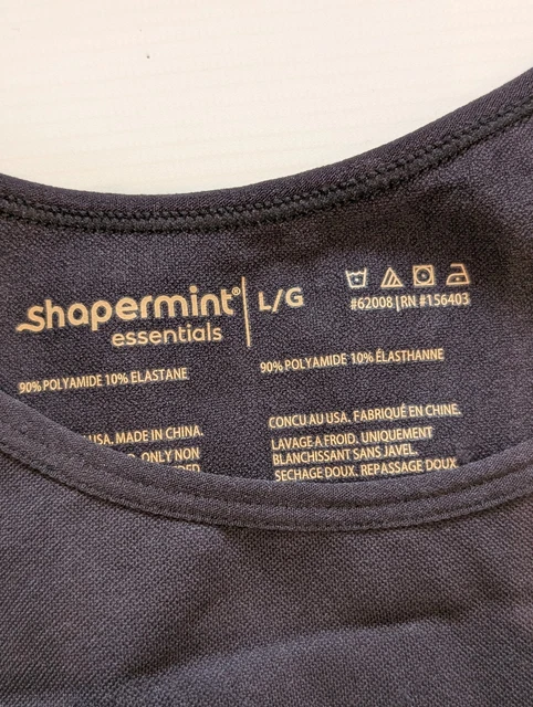 SHAPERMINT ALL DAY Every Day tank round neck Cami Camisole size L New £ ...