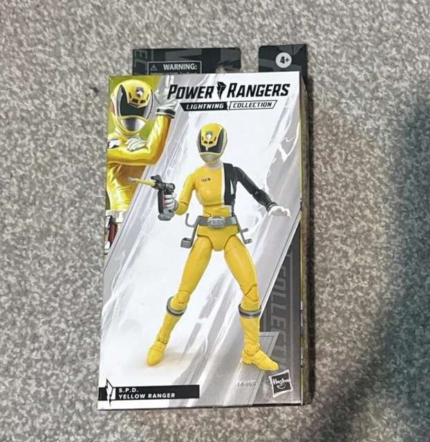 POWER RANGERS LIGHTNING Collection S.P.D Yellow Ranger Action Figure £ ...