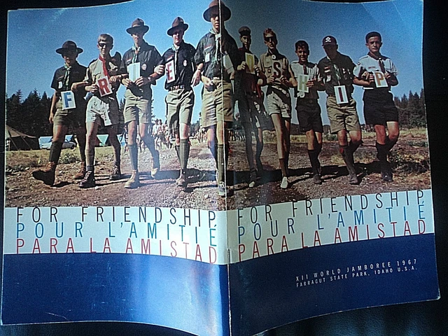 SCOUT BOOK - World Jamboree 1967 Farragut Park State Idaho USA $136.23 ...