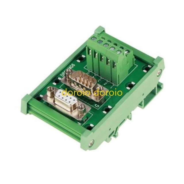 DB9-MG6 INTERFACE MODULE Male/Female Breakout Board Connector Terminal ...