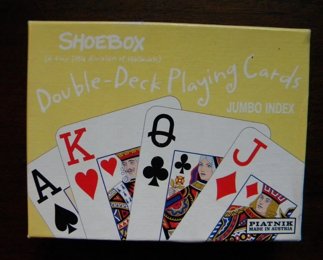 MAXINE JUMBO HALLMARK Shoebox Double-Deck Playing Cards Humorous ...