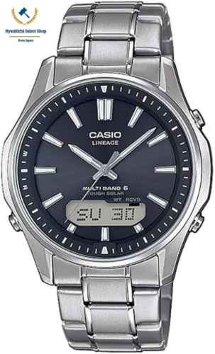 CASIO LINEAGE LCW-M100TSE-1AJF Titanium Atomic Radio Quartz Men Watch ...