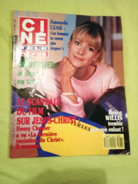 CINÉ TÉLÉ REVUE de 1988 - Dorothée, Amanda Lear, Guy Lux, Barbra Streisand EUR 15,00 - PicClick FR