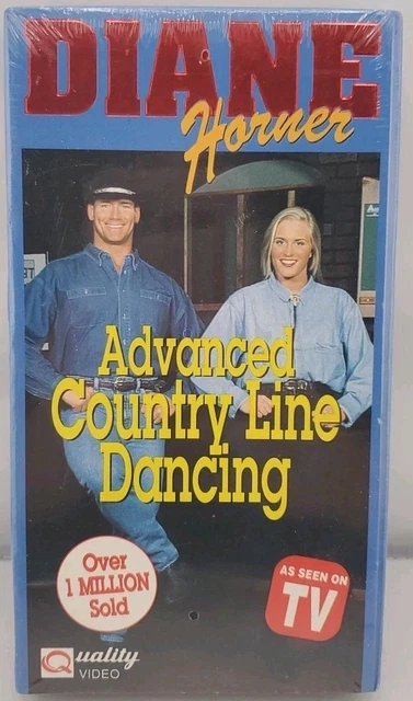 DIANE HORNERS ADVANCED Country Line Dancing (VHS, 1993) *Brand New* £8. ...