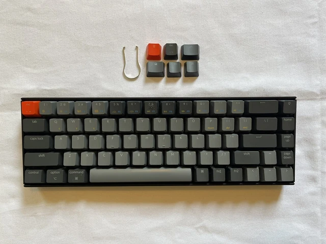 KEYCHRON K6 WIRELESS Mechanical Keyboard-RGB backlit-Brown switch £43. ...