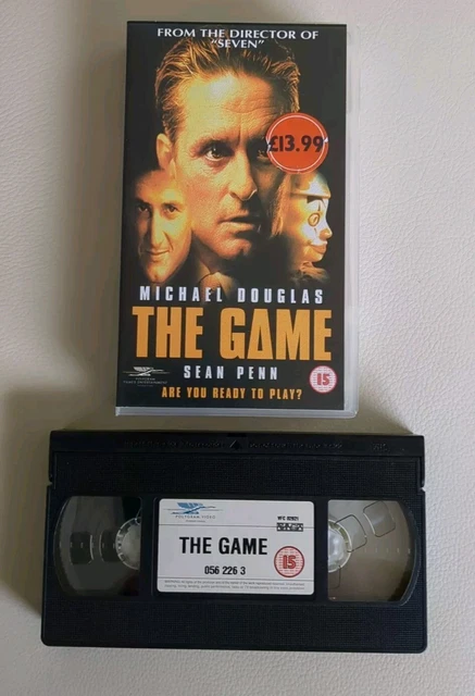 THE GAME VHS PAL Video Michael Douglas Sean Penn 1997 £4.99 - PicClick UK