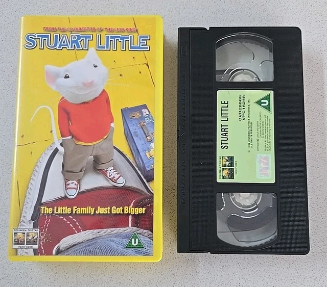 STUART LITTLE VHS Video Tape 1999 The Little Family Just Got Bigger £4. ...
