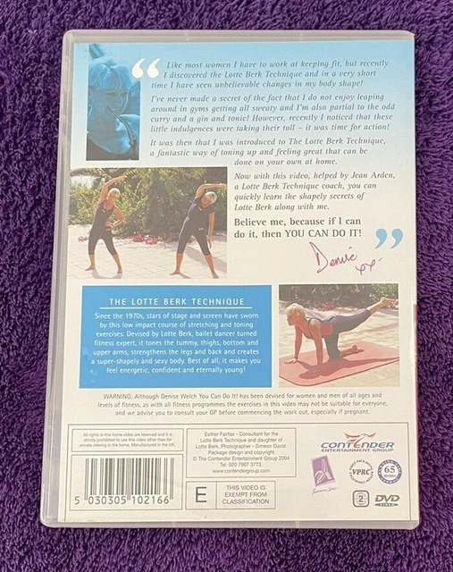 DENISE WELCH: YOU Can Do It! DVD (2004) cert E FREE UK P&P EUR 4,10 ...