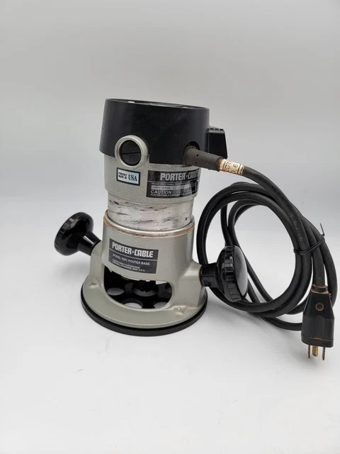 PORTER CABLE 6902 Heavy Duty Router w/ Model 1001 Base $119.95 - PicClick