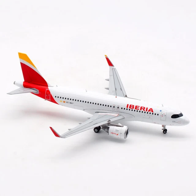 JC WINGS IBERIA FOR AIRBUS A320Neo EC-MXY 1/200 DIECAST Aircraft Pre ...