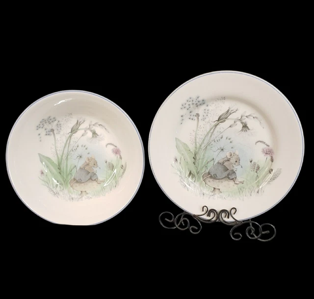 ELIZABETHAN MR MOUSE Bowl Plate Set Fine Bone China England £13.86 ...
