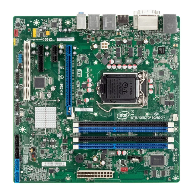 MAINBOARD MICRO-ATX INTEL DQ67SW SOCKET 1155 DDR3 PCIe PCI G12527-309 £ ...