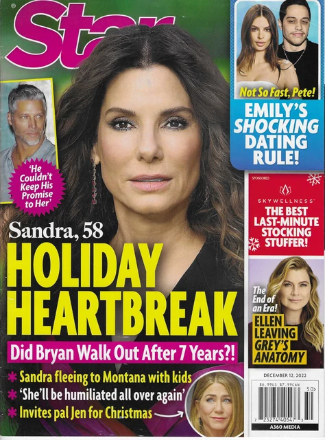 STAR WEEKLY MAGAZINE Dec 12 2022 Vol 46 No 50 Sandra Bullock Holiday ...