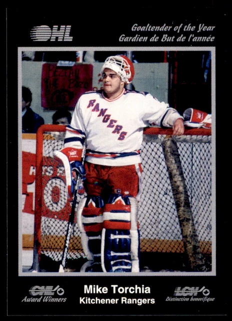 1991-92 SKETCH DE la 7e manche CHL lauréats des prix Mike Torchia #6 ...