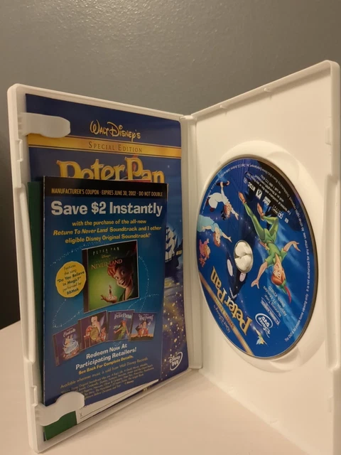 PETER PAN (DVD, 2002, Special Edition) £5.33 - PicClick UK