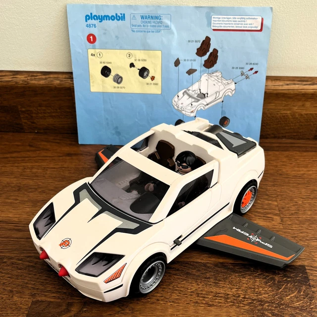 PLAYMOBIL 4876 SECRET Agent Super Racer Top Agents Wing Race Spy Car. £ ...