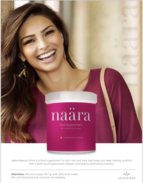NAARA HYDROLYSED COLLAGEN Drink By Jeunesse Tangerine Flavour Skin ...