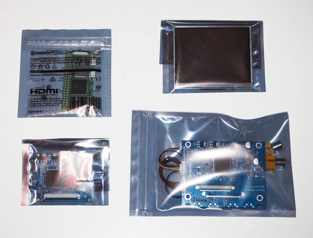 SEGA GAME GEAR Raspberry Pi Zero 2W display LCD DIY mod kit, only one ...